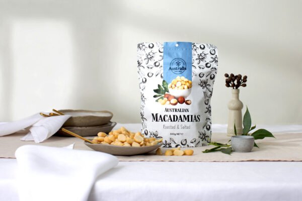 From Australia to the world, taste the essence of quality Macadamias.